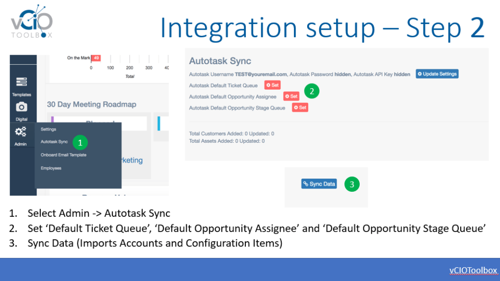 Setting Up the Autotask Integration - vCIOToolbox